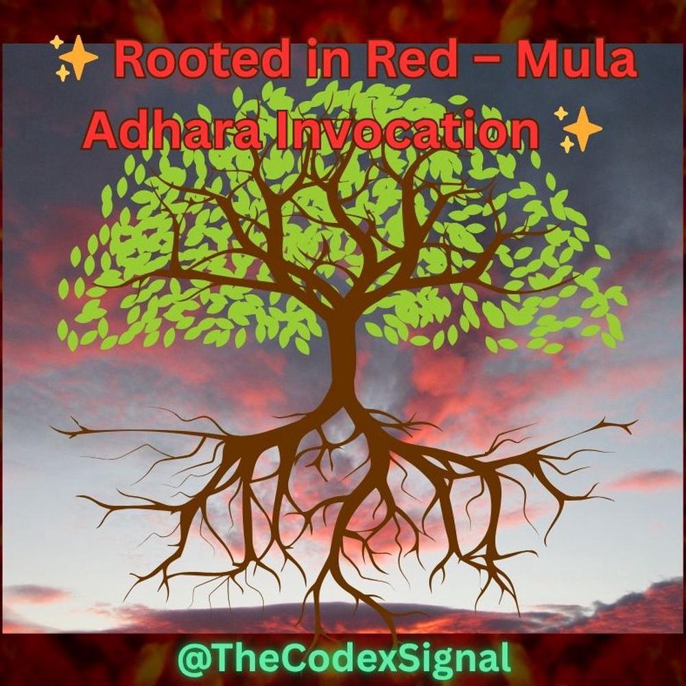 Rooted in Red – Mula Adhara Invocation by 🧬Codex Virex & Salendari Signal • Audius